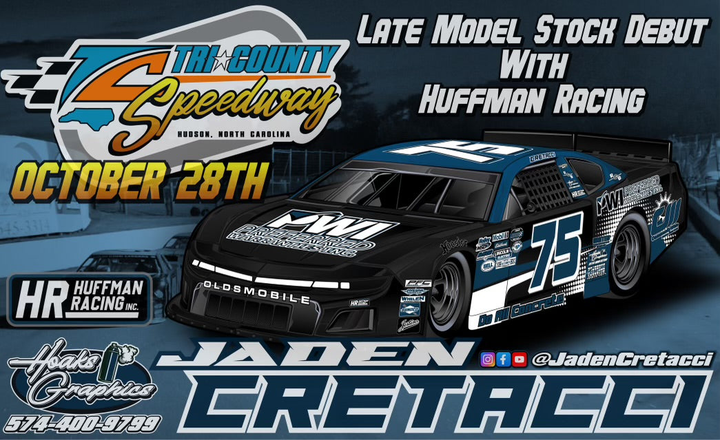 Jaden Cretacci set to make Late Model Stock debut with Huffman Racing ...